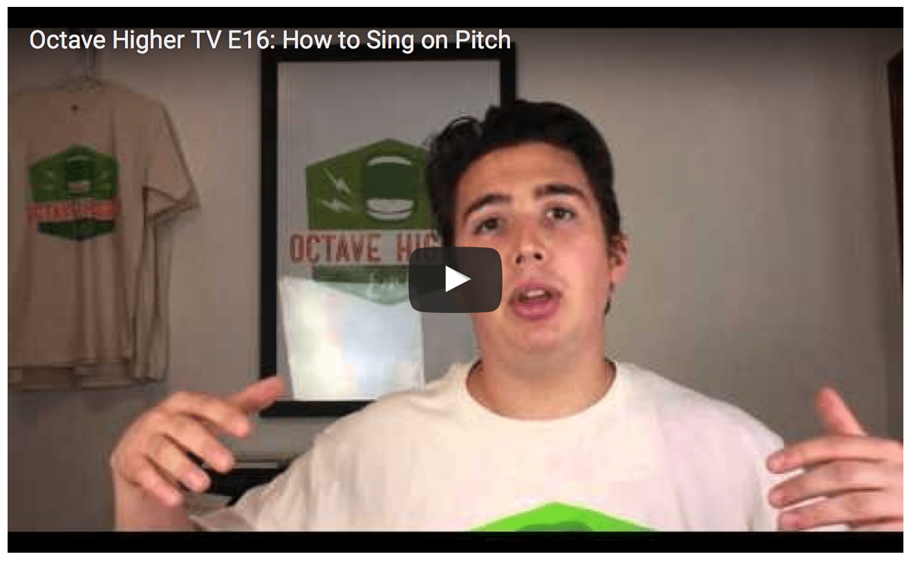 YouTube Splash Page for How to Sing on Pitch 2 - Ramsey Voice Studio