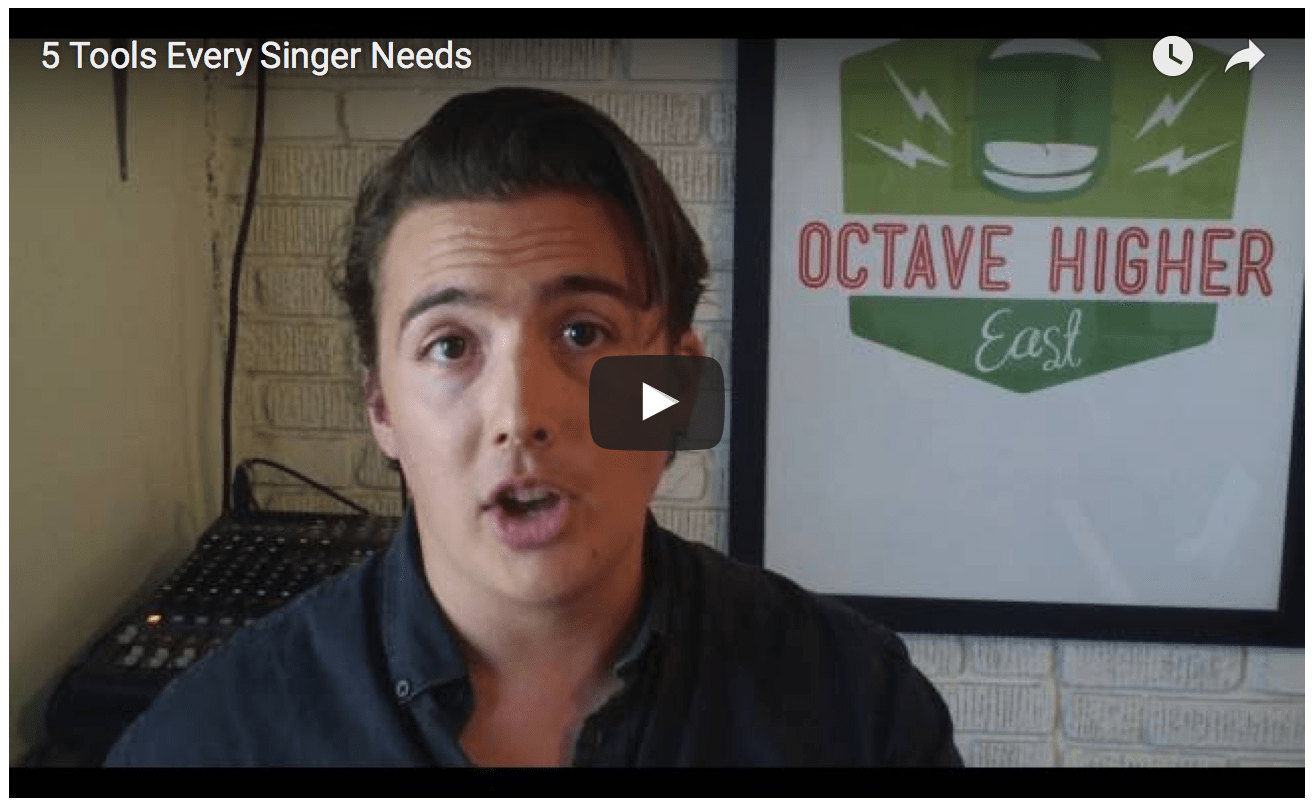 YouTube Splash Page for Singing Tools - Ramsey Voice Studio