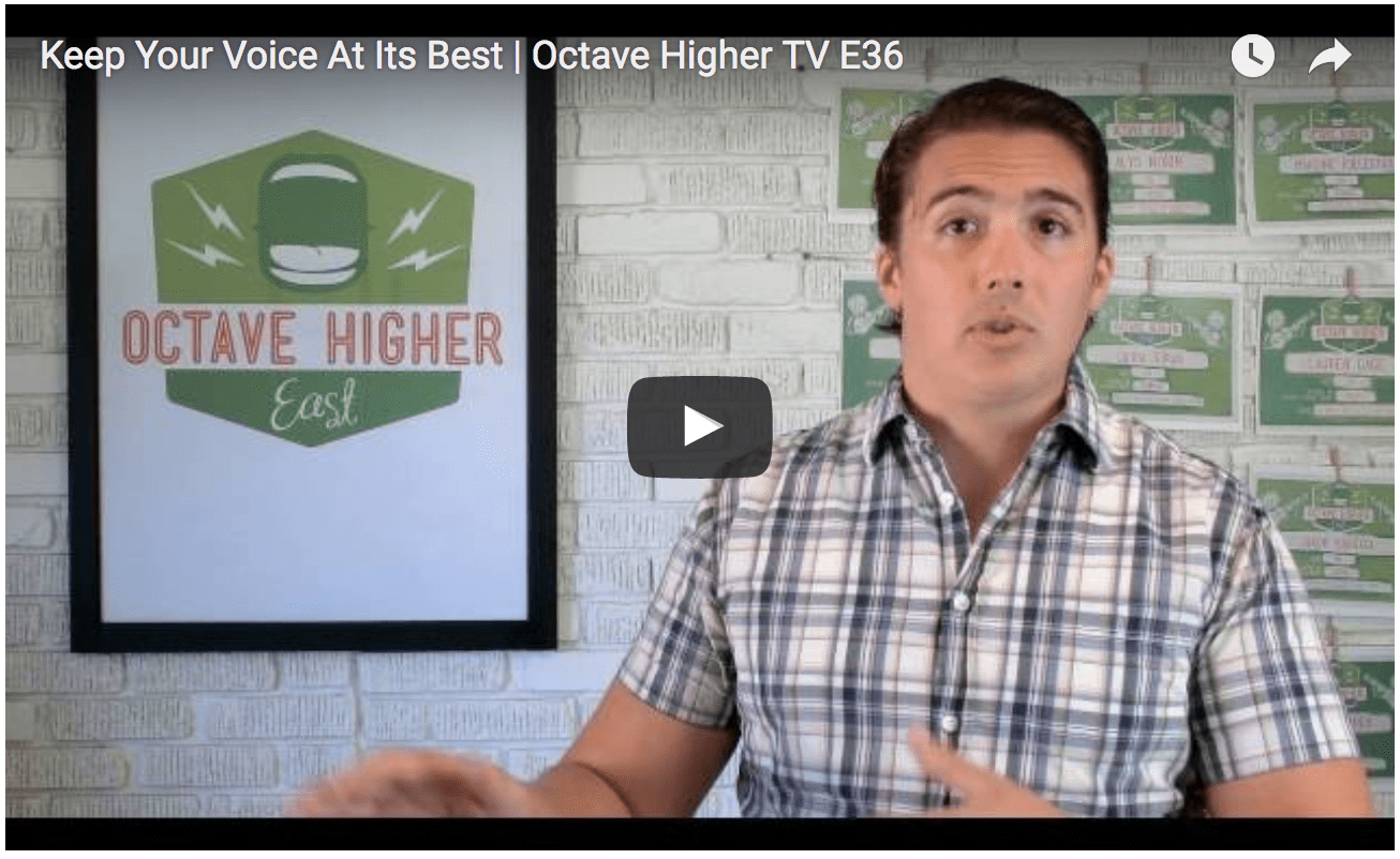 YouTube Splash Page for Singing at Your Best - Ramsey Voice Studio